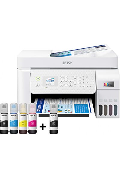 Epson L5296 Mfp Yazıcı-Tar-Fot-Fax Wi-Fi Renkli Tanklı