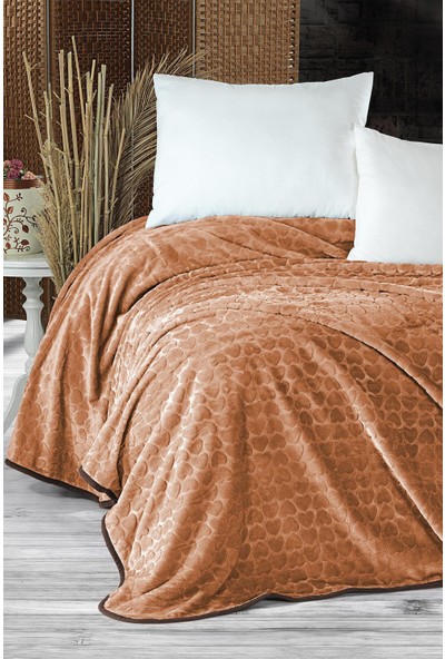 Evlen Home Collection Supersoft Çift Kişilik Battaniye Adore 200X220 cm Kahve Evlen Home Collection Supersoft Çift Kişilik Battaniye Adore 200X220 cm Kahve