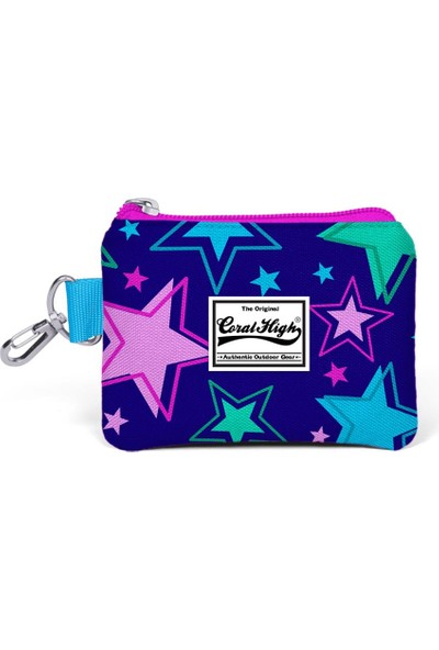Coral High Kids Yıldız Desenli Bozuk Para Çantası 21721