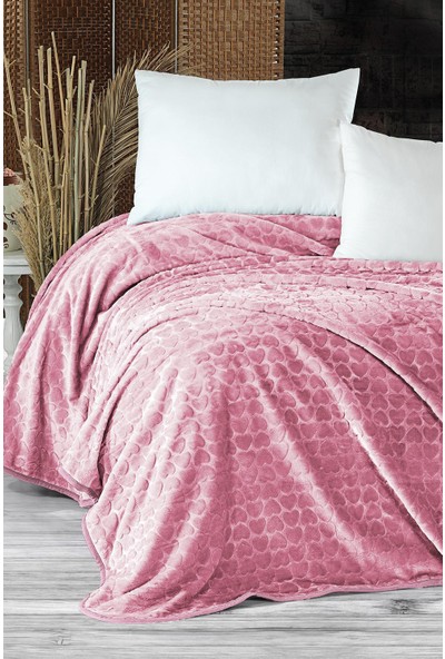 Evlen Home Collection Supersoft Çift Kişilik Battaniye Adore 200X220 cm Açık Pudra Evlen Home Collection Supersoft Çift Kişilik Battaniye Adore 200X220 cm Açık Pudra