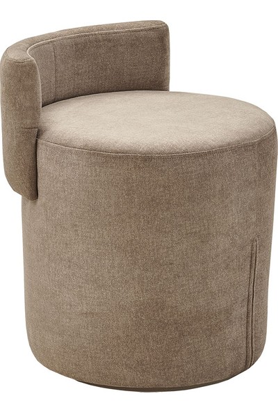 Kelebek Mobilya Kelebek Mılagro Yuvarlak Puf Kelebek Mobilya Kelebek Mılagro Yuvarlak Puf