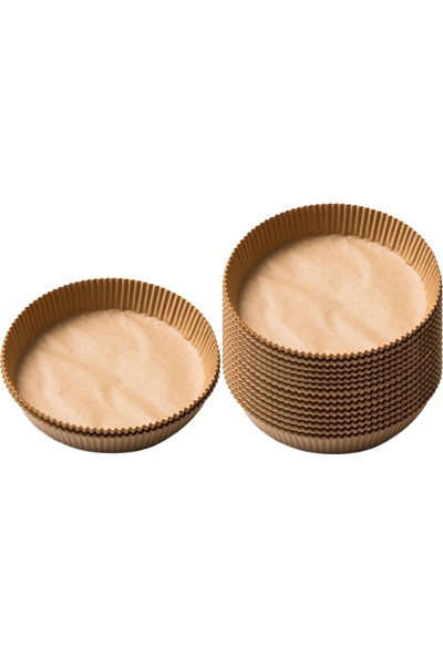 SunniMix 50 Adet 16cm Yuvarlak Hava Fritözü Parşömen Kağıdı - Kahverengi (Yurt Dışından) SunniMix 50 Adet 16cm Yuvarlak Hava Fritözü Parşömen Kağıdı - Kahverengi (Yurt Dışından)