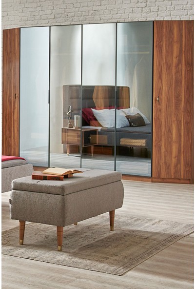 Kelebek Mobilya Kelebek Vanensi 6 Kapaklı Akordeon Dolap Kelebek Mobilya Kelebek Vanensi 6 Kapaklı Akordeon Dolap