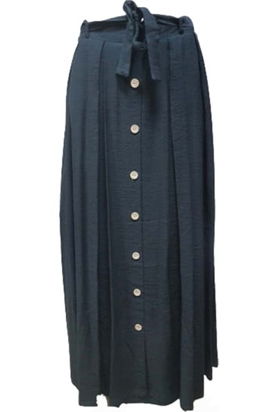 Asil Moda Kadın Hasır Keten Etek 0001 - Siyah - 38 Asil Moda Kadın Hasır Keten Etek 0001 - Siyah - 38