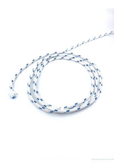 Molhalat 3 mm Iskota Halat - Parlak Örgülü Polyester Halat-Batan HALAT-100 Metre