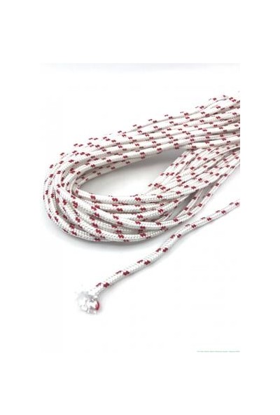 Molhalat 3 mm Iskota Halat 25 Metre -Parlak Örgülü Halat - Bayrak Ipi Yüksek Kalite