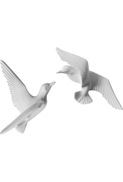 F Fityle 2 Adet Canlı Reçine Martı Şeklinde 3D Seabird Sticker Oturma Odası Tv Duvar Dekor (Yurt Dışından) F Fityle 2 Adet Canlı Reçine Martı Şeklinde 3D Seabird Sticker Oturma Odası Tv Duvar Dekor (Yurt Dışından)