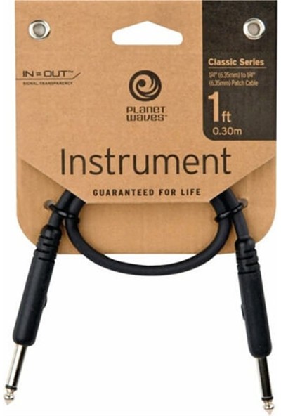Planetwaves PWCGTP01 Patch Pedal Kablosu