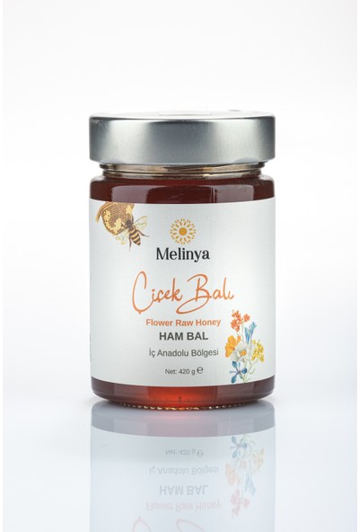 Melinya Doğal Ham Çiçek ( Geven ) Balı Hakiki ( HAM BAL ) 420 gr Cam Kavanoz Melinya Doğal Ham Çiçek ( Geven ) Balı Hakiki ( HAM BAL ) 420 gr Cam Kavanoz
