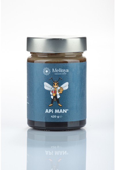 Melinya Api Man Erkeklere Özel L-Arginine ve Ginseng Katkılı Ballı Bitkisel Karışım ( Ballı Macun ) 420 gr Melinya Api Man Erkeklere Özel L-Arginine ve Ginseng Katkılı Ballı Bitkisel Karışım ( Ballı Macun ) 420 gr