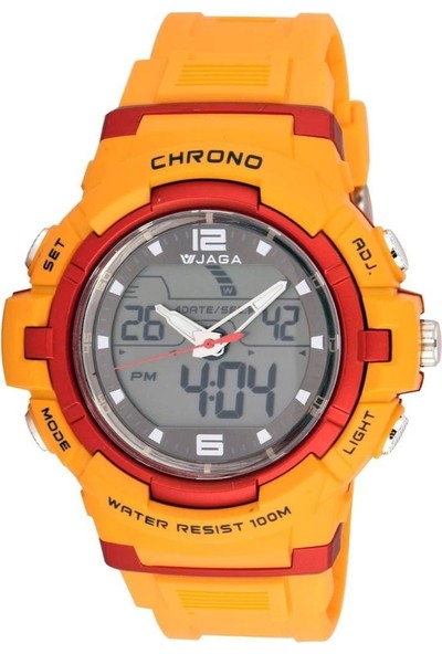 Jaga AD1159-0KGK-MS Dijital Erkek Kol Saati