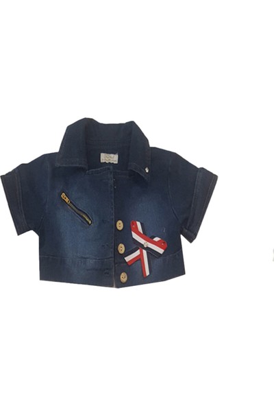 Friend Kids Kız Çocuk Kot Ceket