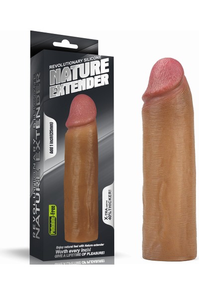 Lovetoy Ultra Gerçekci Uzatmalı Penis Kılıfı - Revolutionary Silico