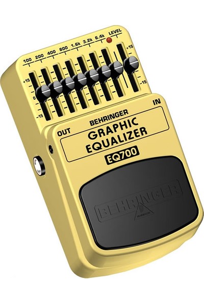 Behringer EQ700 Graphic Equalizer Ekolayzer Pedalı Behringer EQ700 Graphic Equalizer Ekolayzer Pedalı
