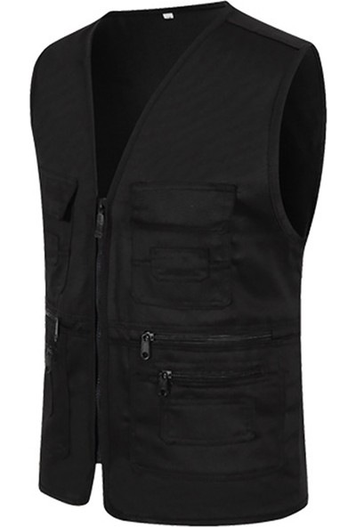 Vision Girls Siyah Outdoor Yelek (Yurt Dışından)