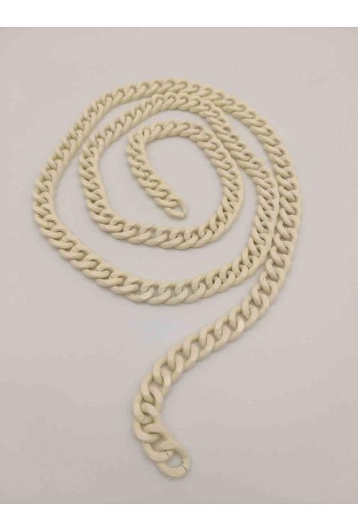 Angel Çanta Aksesuar Renkli Metal Zincir Kerem Renk 120 cm Angel Çanta Aksesuar Renkli Metal Zincir Kerem Renk 120 cm