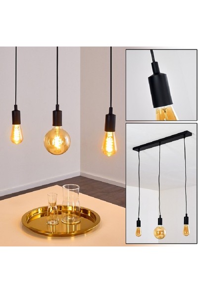 Riolight Retro Sarkıt Avize Uzunluk: 60CM