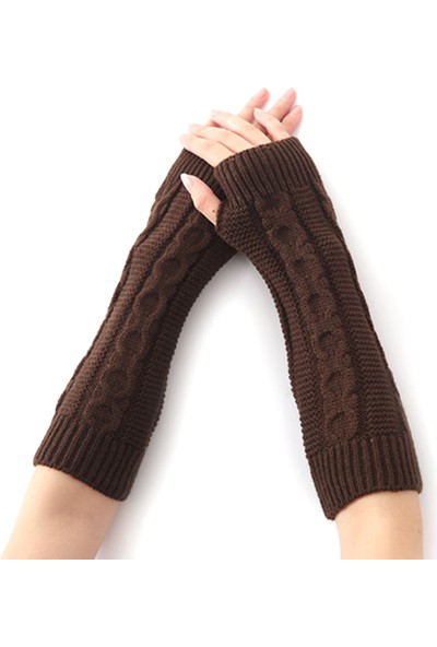 Vandor Girls Bayan Parmaksız Kol Eldivenleri Uzun Isıtıcı Eldivenler (Yurt Dışından)