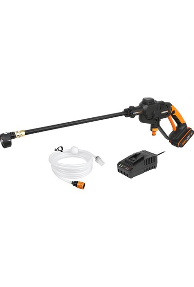 Worx WG620E 20VOLT 2.0AH. Li-Ion 24 Bar Basınçlı Yıkama Tabancası