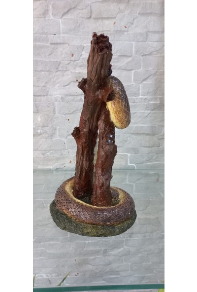 Ekinoks Art Ağaçta Yılan Polyester Obje Ekinoks Art Ağaçta Yılan Polyester Obje