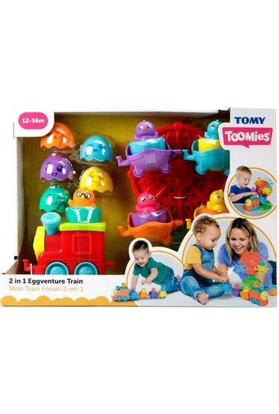 Adore Oyuncak 73099 Tomy, 2si1 Arada Tren ve Dönme Dolap , 12-36 Ay Adore Oyuncak 73099 Tomy, 2si1 Arada Tren ve Dönme Dolap , 12-36 Ay