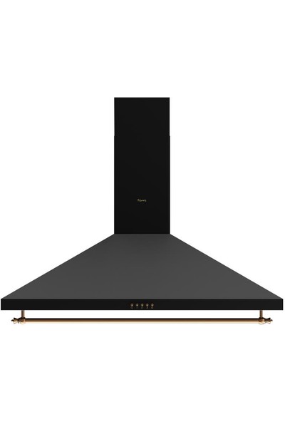 Ferre D039 S Siyah Rustik Davlumbaz - 90 cm Ferre D039 S Siyah Rustik Davlumbaz - 90 cm