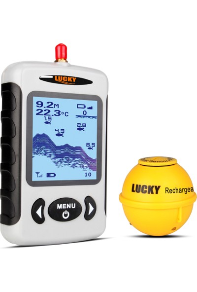 Lucky Şanslı Taşınabilir Profesyonel Iskandil Kablosuz Sonar (Yurt Dışından) Lucky Şanslı Taşınabilir Profesyonel Iskandil Kablosuz Sonar (Yurt Dışından)