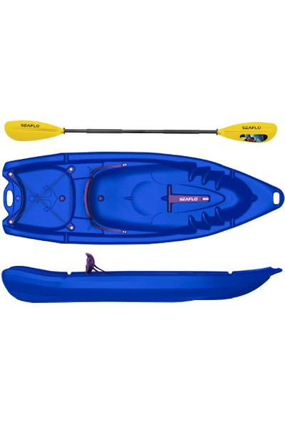 Seaflo Tek Kişilik Yetişkin Kano Mavi Su Sporları Kürek Sporu Seaflo Tek Kişilik Yetişkin Kano Mavi Su Sporları Kürek Sporu