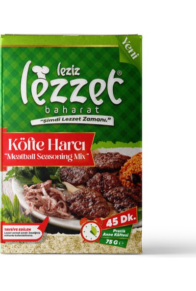 Leziz Lezzet Köfte Harcı 75 gr Leziz Lezzet Köfte Harcı 75 gr