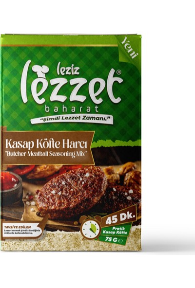 Leziz Lezzet Kasap Köfte Harcı 75 gr Leziz Lezzet Kasap Köfte Harcı 75 gr