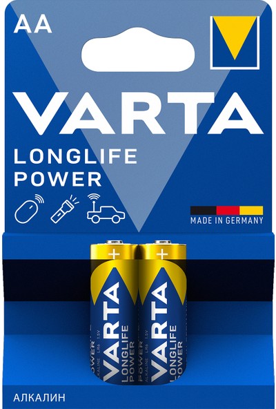 Varta High Energy Kalem Pil 1,5V 2'li