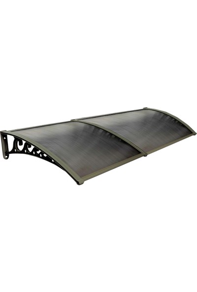 Yapısan Plastik Ayak 6mm Levhalı Pratik Sundurma Kanopi 100X300 cm Kahve Yapısan Plastik Ayak 6mm Levhalı Pratik Sundurma Kanopi 100X300 cm Kahve