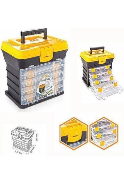 Super Bag Organizerli Balıkçı Çantası 2089