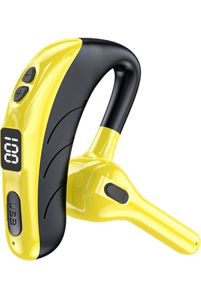 Flameer X13 Bluetooth Kulaklık Ayarlanabilir Mikrofon Iş Sporları Için 30H Çağrı Sarı (Yurt Dışından) Flameer X13 Bluetooth Kulaklık Ayarlanabilir Mikrofon Iş Sporları Için 30H Çağrı Sarı (Yurt Dışından)