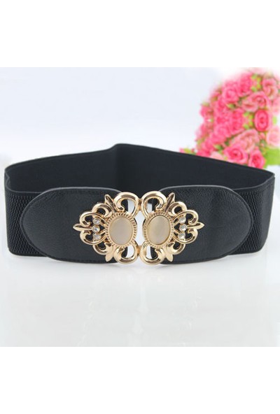 Palyshery Bayan Geniş Lastikli Tokalı Kemer Palyshery Bayan Geniş Lastikli Tokalı Kemer