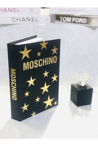 Lovely Book & Book Dekoratif Kutu Moschino Klasik Model Siyah & Altın Dekoratif Kitap Kutusu Lovely Book & Book Dekoratif Kutu Moschino Klasik Model Siyah & Altın Dekoratif Kitap Kutusu