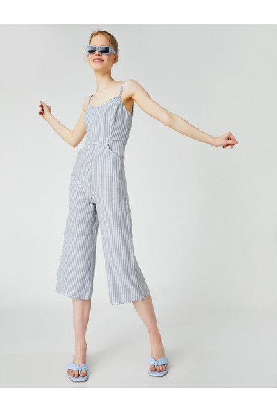 Koton Kadın İnce Askılı Tulum