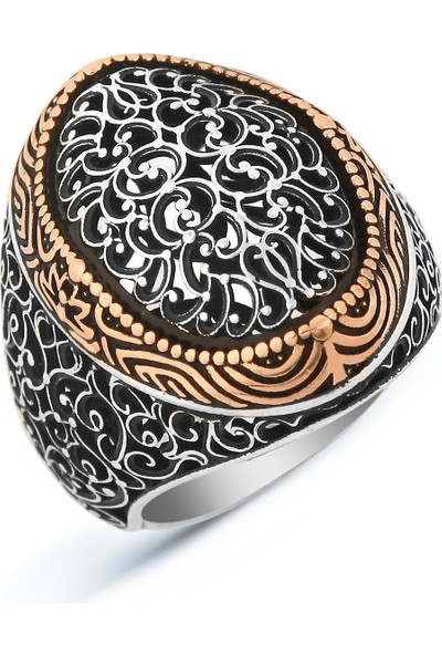 Sarmaşık Desenli 925 Ayar Gümüş Yüzük