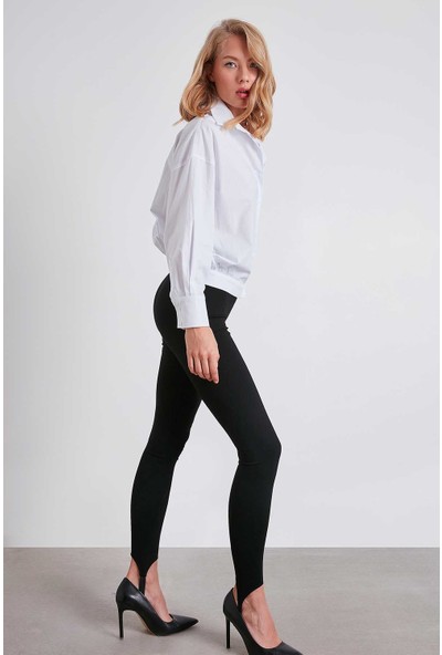 Vitrin Toparlayıcı Örme Füzo Tayt