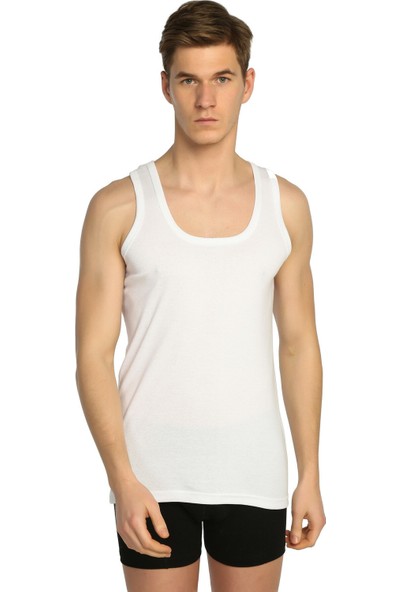 Tutku Erkek Ribana Likralı Atlet 6'lı Paket