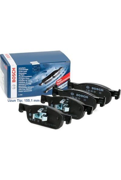 Bosch Dacia Sandero 0.9 2015-2022 Bosch Ön Balata Bosch Dacia Sandero 0.9 2015-2022 Bosch Ön Balata