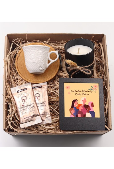Vega Gift Shop Kadınlar Gününe Özel Instagram Çerçeve & Papatya Desenli Bambulu Fincan & Kokulu Bardak Mum & 2 Adet Tek Içimlik Türk Kahvesi Hediye Seti Vega Gift Shop Kadınlar Gününe Özel Instagram Çerçeve & Papatya Desenli Bambulu Fincan & Kokulu Bardak Mum & 2 Adet Tek Içimlik Türk Kahvesi Hediye Seti