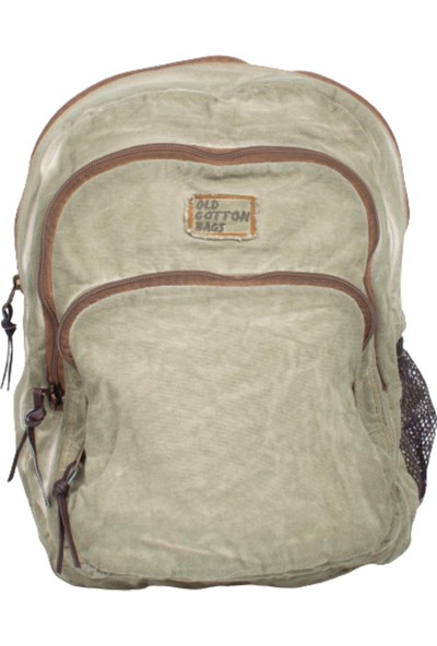 Old Cotton Cargo Unisex Sırt Çantası 5017 Haki Renk -30*40*25 cm Old Cotton Cargo Unisex Sırt Çantası 5017 Haki Renk -30*40*25 cm