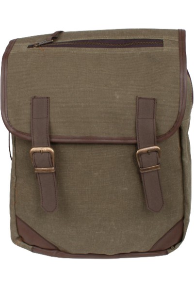 Old Cotton Cargo Unisex Su Geçirmez Sırt Çantası 7190 Haki Renk -32*40*16 cm Old Cotton Cargo Unisex Su Geçirmez Sırt Çantası 7190 Haki Renk -32*40*16 cm