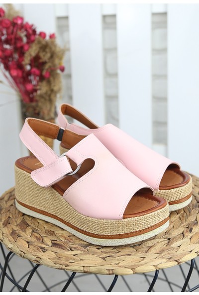 7erbilden Fool Pudra Cilt Dolgu Topuk Sandalet 7erbilden Fool Pudra Cilt Dolgu Topuk Sandalet