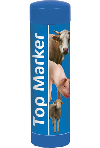 Top Marker Hayvan Işaretleme Kalemi Mavi Topmarker Top Marker Hayvan Işaretleme Kalemi Mavi Topmarker