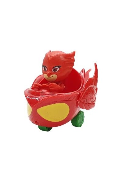 Bernam Pjmaskeliler Arabalı Figür - Connor / Kedi Çocuk - 17298-MAVİ