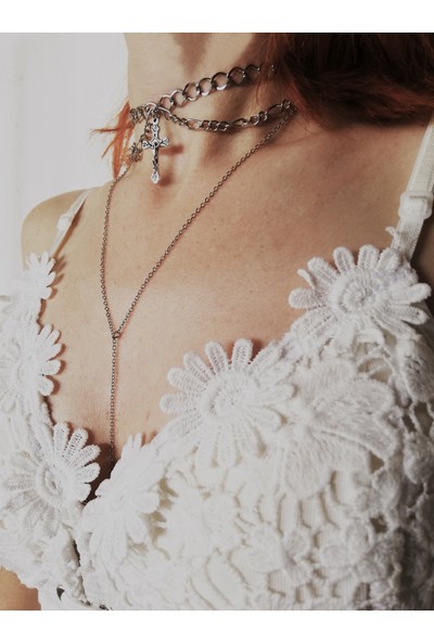 Uçan Süpürge Antik Gümüş Renk Kuş Küpe