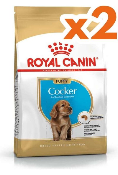 Royal Canin Cocker Puppy Irk Yavru Köpek Maması 3 kg x 2 Adet