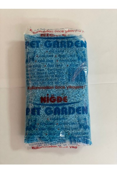 Pet Garden Akvaryum Teraryum Fanus Süsleme Çakıl Taşı Mavi Renk 1-3mm 1 kg Pet Garden Akvaryum Teraryum Fanus Süsleme Çakıl Taşı Mavi Renk 1-3mm 1 kg